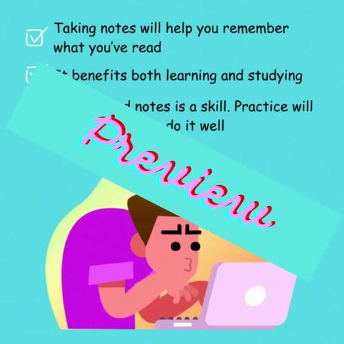Why You Should Take Notes GIF by e-Learning with Erin | TPT