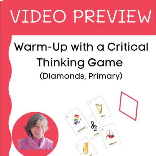 Warm-up with a Critical Thinking Game (Diamonds, Primary) by ...