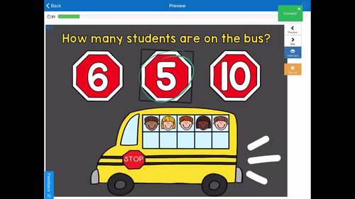 Ten Frame Number Sense Activities Digital Task Cards with Boom Cards