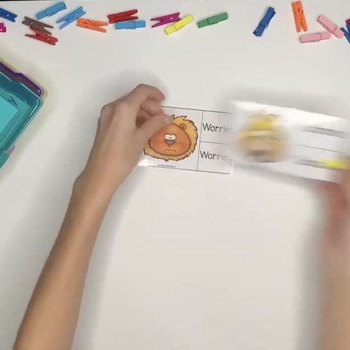 Matching Emotion Words Basic Skills Task Box: Level 2 (Distance Learning)