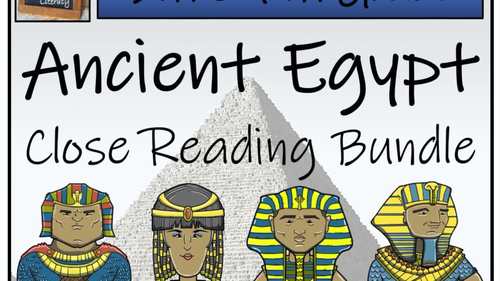 Ancient Egypt Close Reading Activity Bundle | 5th Grade & 6th Grade