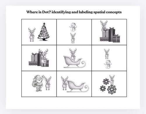 Christmas Book Companion | The Littlest Reindeer Speech & Language ...