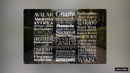 195 Luxurious Old Money Inspired Fonts, 42 Families! by HipFonts