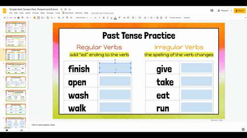 Simple Verb Tenses | ESL Grammar Lessons | Past, Present and Future Tense