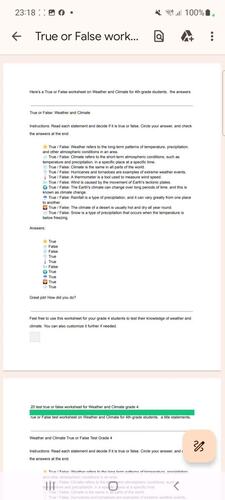 True or False worksheet for Science grade 4 15 title 20 test each with ...