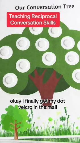 Reciprocal Conversation Speech Skills Activity | TPT