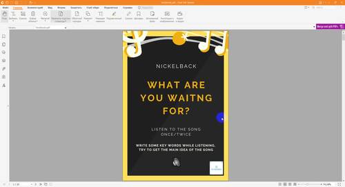 Nickelback ESL Song Worksheet. Pronunciation + Speaking by EslMaterialsKr