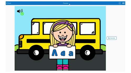 Letra A Boom Cards™ | Digital Task Cards by Cloud Ten | TPT