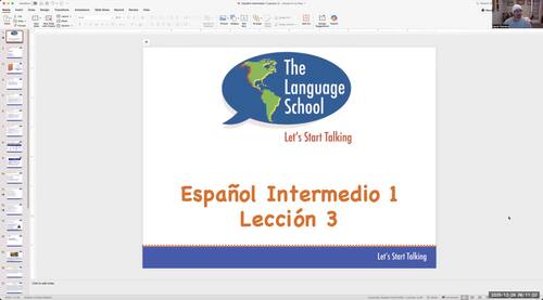 Español Intermedio 1 Lección 3 | Imperative (Tú), Para & Volver | Adult ...