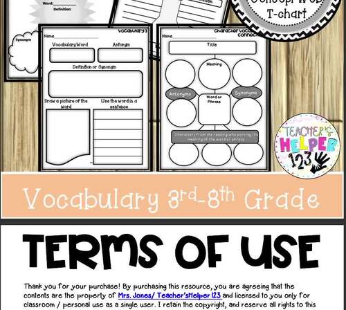 Graphic Organizers Bundle | Reading DBQ Writing Math Social Studies 3 ...