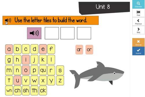 Level 2 Unit 8 BOOM CARDS R Controlled Syllable ar or Distance Learning