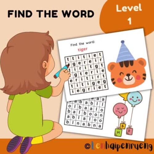 Sight Words Worksheets - Word Searches - Sight Word Practice - Digital ...