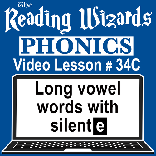 Phonics Video - Reviewing Long Vowels with Silent E - Reading Wizards #34C