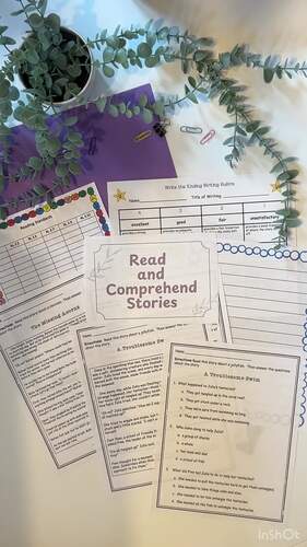 Read and Comprehend Stories Bundle, RL 2.10 by BXC Creations | TPT