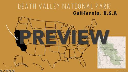 Death Valley National Park: Virtual Field Trip by Mrs Mac's Teaching Hacks