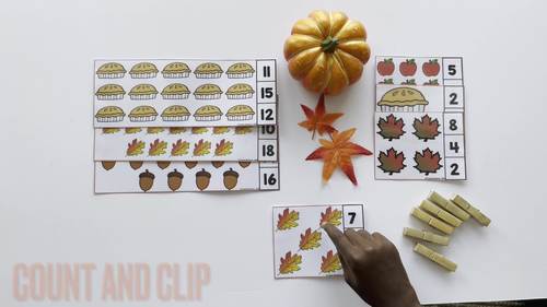 Math Centers Fall/Autumn Theme by Latoya's Learning Korner | TPT