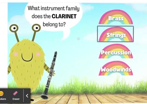 Instrument Family Identification - Interactive BOOM Cards | TPT