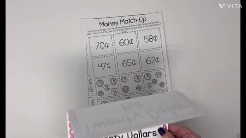 Money Posters Coin Identification Worksheets Identifying Coins Value ...