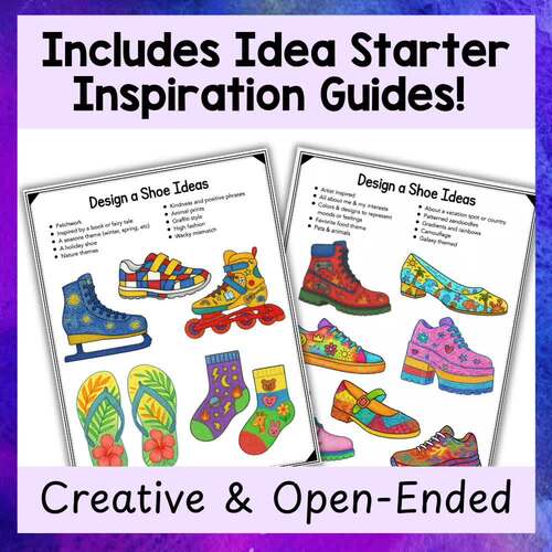 Design a Shoe Art Project | Shoes Drawing | Coloring Pages Templates ...