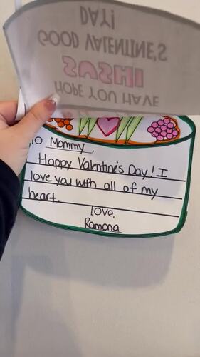 Valentines Day Card Craft by The Teaching Diva Corner | TPT