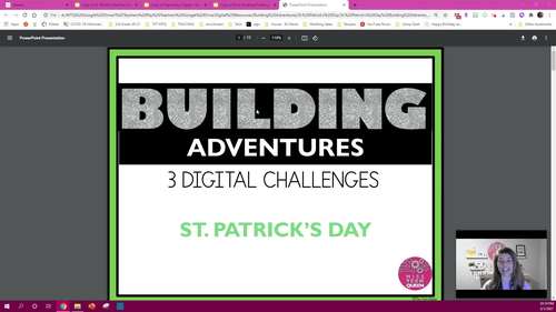 St Patricks Day Activities Digital Building by Miss Tech Queen