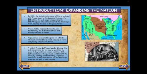 The Louisiana Purchase 1803 Powerpoint. Lewis and Clark Expedition.L26 ...