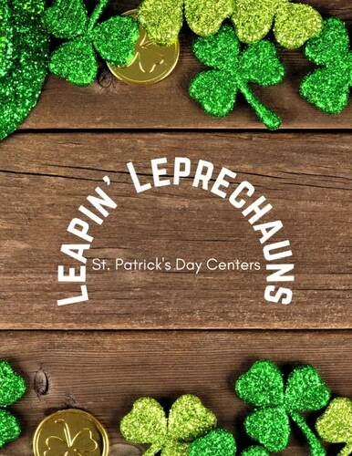 Leaping Leprechauns St. Patrick's Day ELA and Math Centers by Palmetto ...