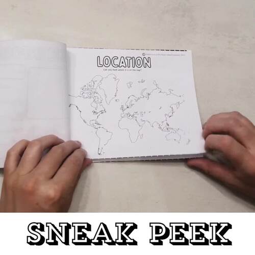 Any Country Study Research Project World Geography Fact File Booklet ...