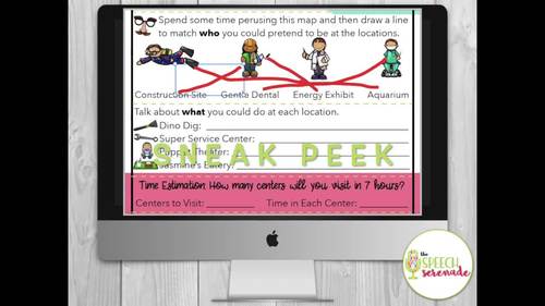 NO PRINT Map My Language Map Skills Children's Museum Virtual Trip