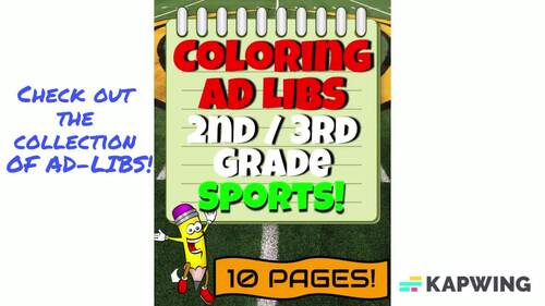 SEASONS BUNDLE 2nd Grade 3rd Grade Writing Fun and Creative COLORING Ad ...
