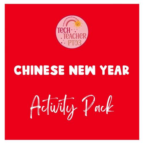 Chinese Lunar New Year Activity Book | No Prep | First Grade Social Studies