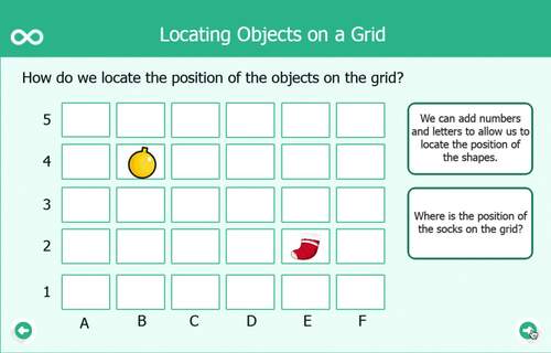 Locating Position on a Grid Digital Activities with Worksheets for ...