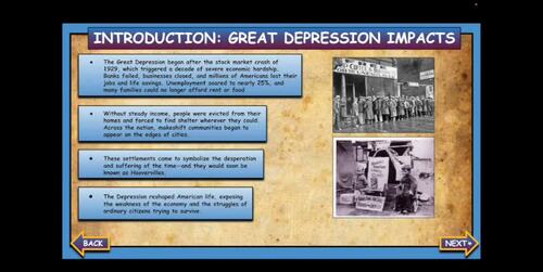 The Great Depression In America.Unit 14 Complete.PowerPoints.Articles ...