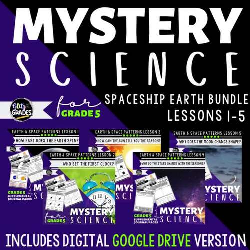 Mystery Science 5th Grade SUPPLEMENTAL BUNDLE Earth & Space Spaceship ...