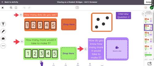 Seesaw Assessment - Bridges - Unit 2 Bundle (First Grade) by Ashley Jones