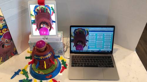 POP UP PIRATE, DIGITAL BOOM CARDS GAME COMPANION - LANGUAGE (SPEECH ...