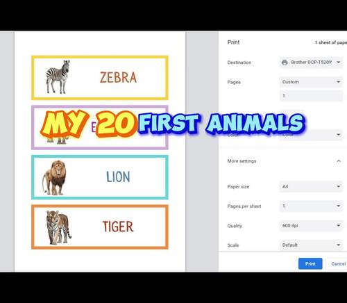 Animal banners, printable banner , pre school, kindergarten, wall decor