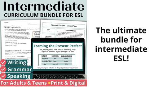 Adult ESL Curriculum - Writing, Speaking, & Grammar Worksheets ...