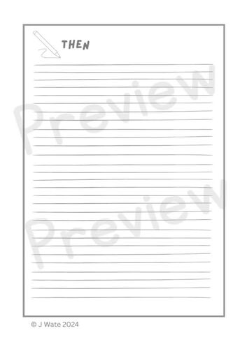 Engaging Wrestling Sports Creative Writing Prompts Worksheet Pack