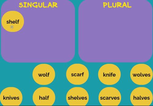 Irregular Plural Nouns Boom Cards digital resources by Angela Christine