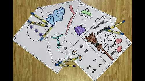 LET'S BUILD A SNOWMAN CRAFT | WINTER CRAFT | CHRISTMAS by Tonidesu