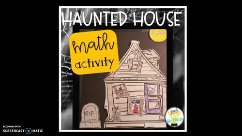 Halloween Haunted House Math Activity by Grade 5 Greatness | TPT