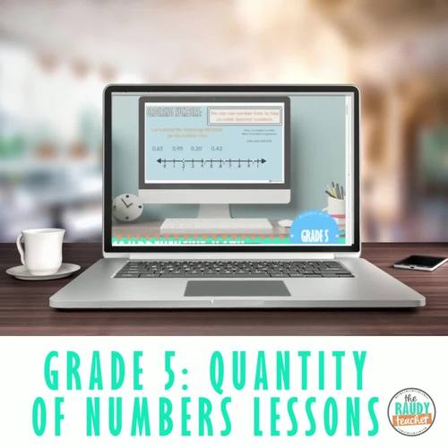 Whole Class Lesson & Slides | Quantity of Numbers | Gr 5 Ontario Math ...
