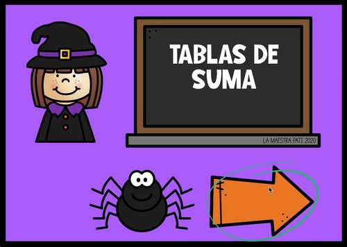 Boom Cards in Spanish- Tablas de suma de 0-5- Halloween | TPT