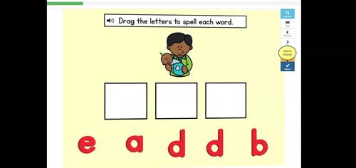 Boom™ Cards Reading Comprehension ad Word Family by Primary Tidbits