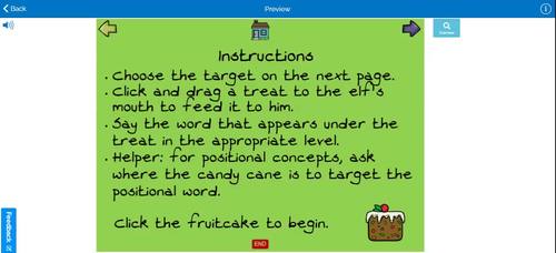 Feed the Elf Articulation and Language BOOM Cards by Old School Speech