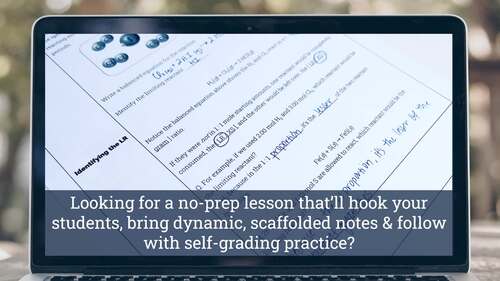 Limiting Reactant editable lesson and BCA tables Google slides PPT ...