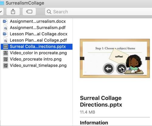 Digital Surrealism Collage Art Lesson Plan. Photocollage project w ...