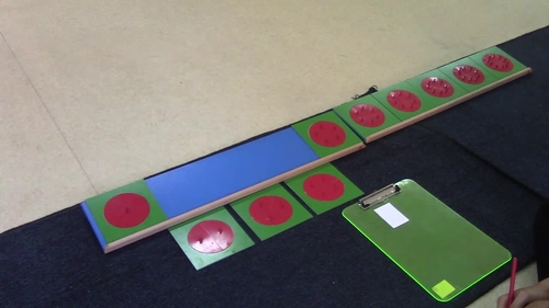 Montessori Fractions insets (Denominator lesson) by Montessori Tube