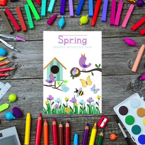 Spring KS1 Phonics Activity Pack - 20 Pages - Adapted to RWI | TPT